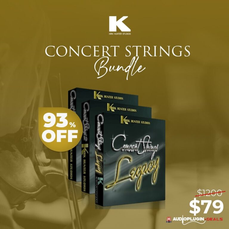 Kirk Hunter Studios Concert Strings Bundle | ストリングス音源が93%オフ