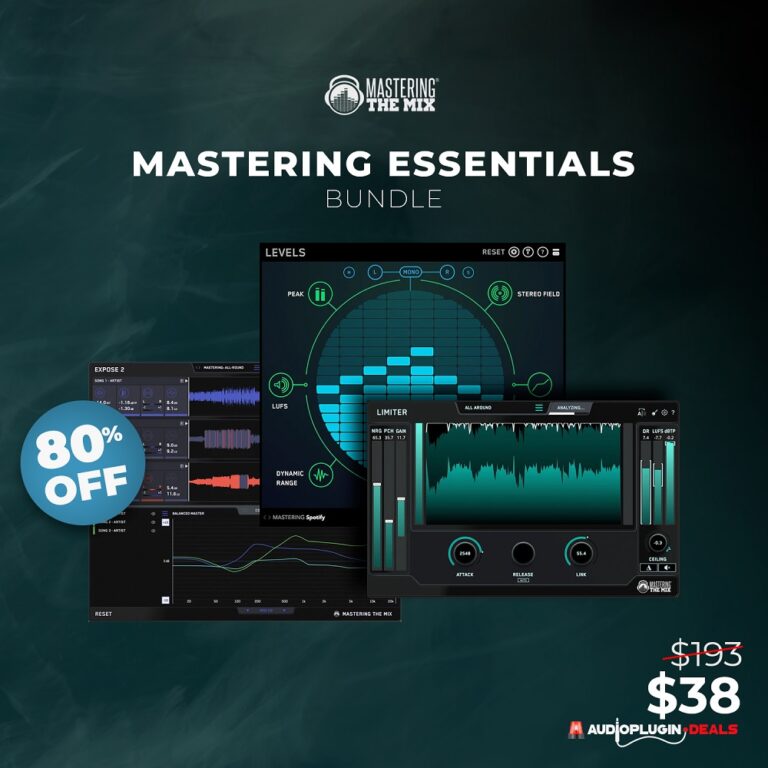 Mastering the Mix Mastering Essentials Bundle | プロのようなサウンドが80%オフ
