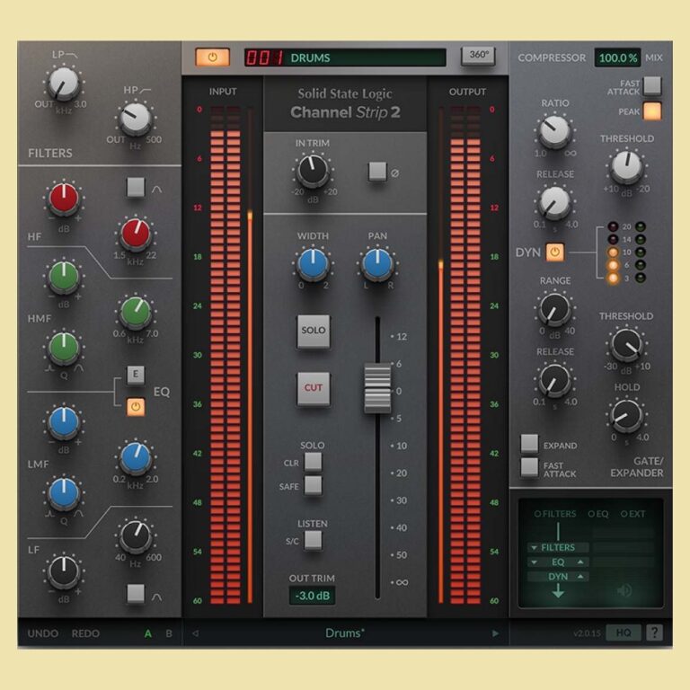 SSL - Solid State Logic Native Channel Strip 2 & Harrison Consoles ...