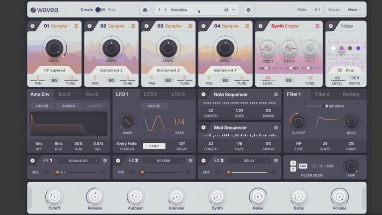 Wavea Flite Create | 多彩なサウンドデザインが可能なプラグインが30%off