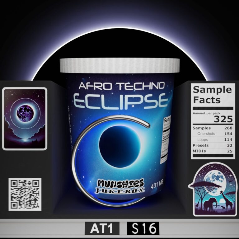Munchies Jukebox Afro Techno Eclipse Vol.1 | テクノ系サンプルパック