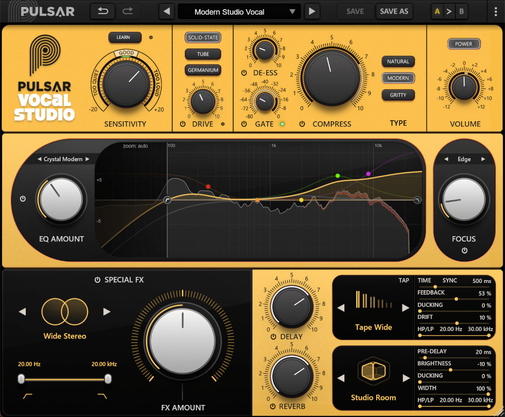 Pulsar Audio Pulsar Vocal Studio | オールインワンのボーカルミキシングソリューションが55%off
