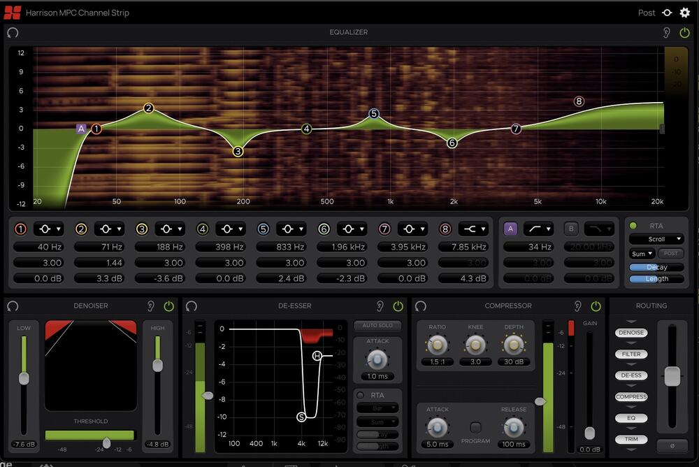 Harrison Consoles - MPC Channel Strip | オールインワンシグナルプロセッシングが95%off